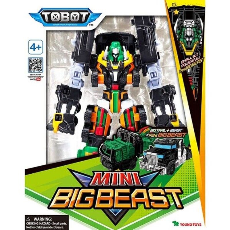 TOBOT V MINI BIG TROLL / BIG BEAST TRANSFORMER ROBOT VEHICLE TOY ...