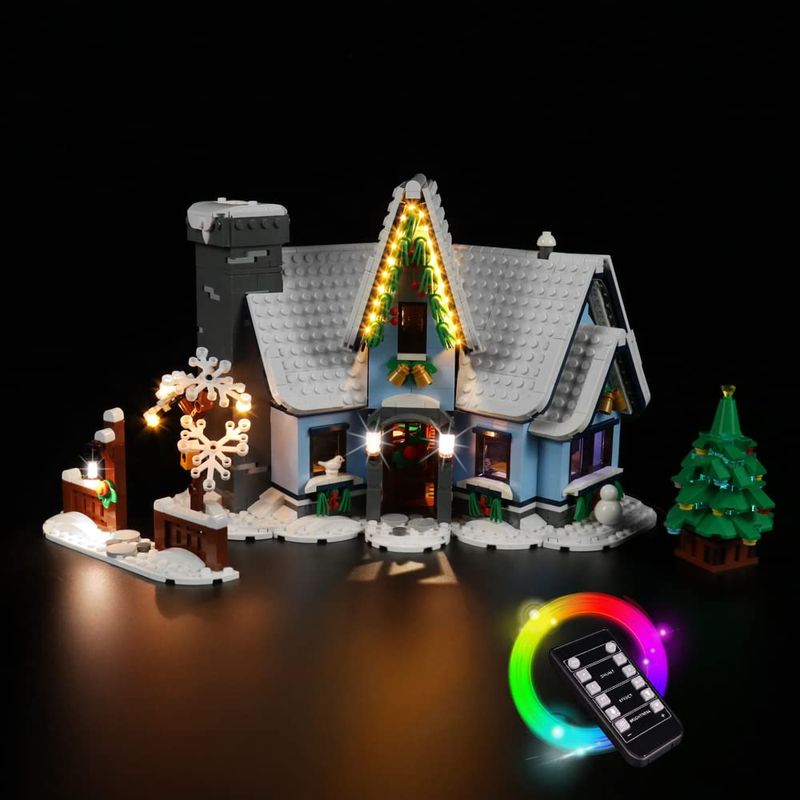 LED Light Kit for The Visit of Santa Claus,Lighting Set Compatible with ...