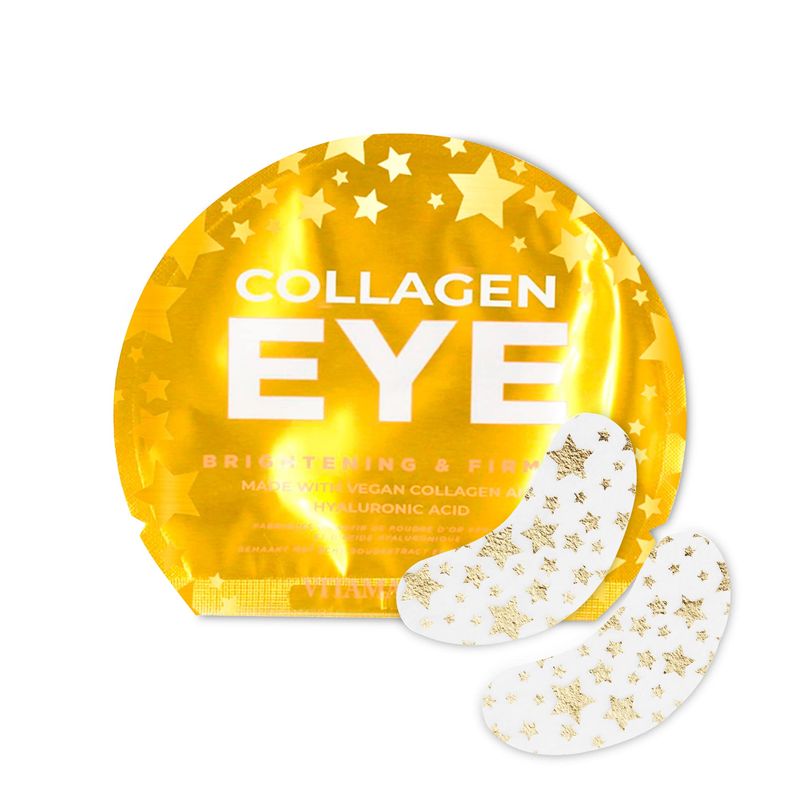 Vitamasques Vegan Collagen Eye Pads, 3-Pack - Firming & Brightening ...