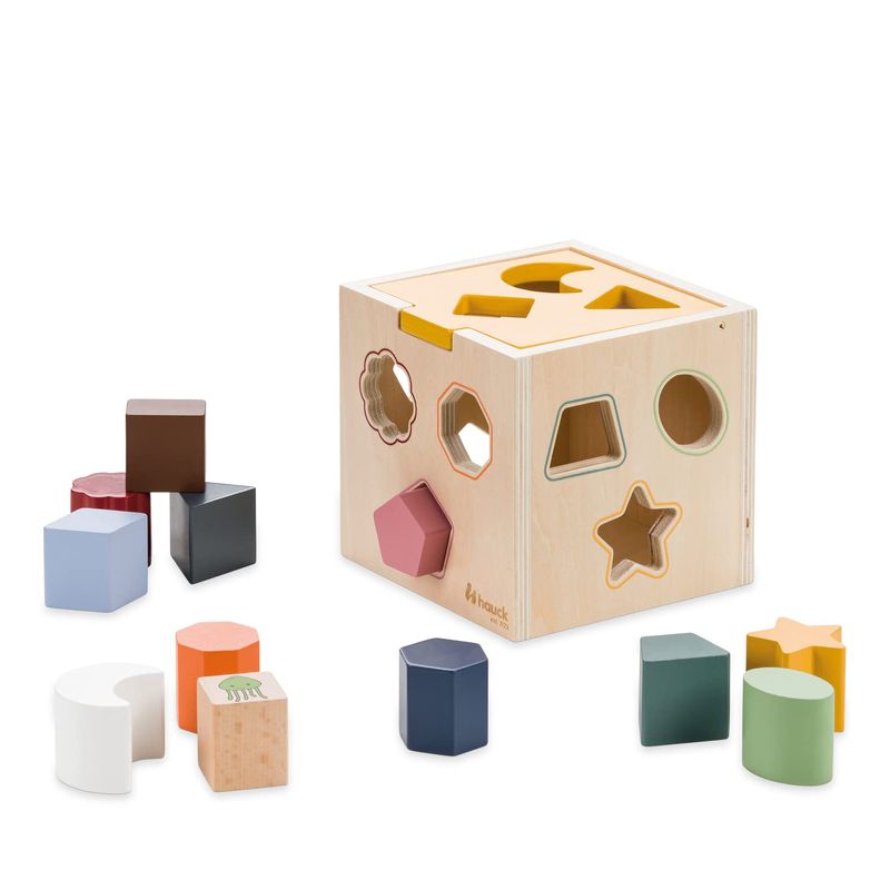 hauck Sort N Tidy - Baby Shape Sorter with 12 Blocks 1+ Years, Early ...
