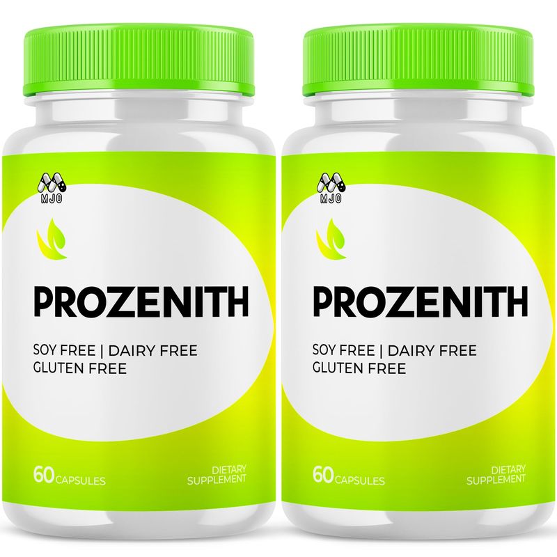 (2 Pack) Prozenith Capsules, Official Prozenith Pink Salt Supplement ...