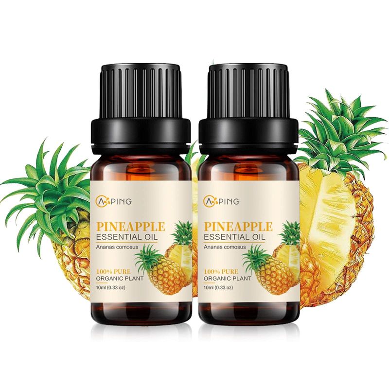 2-Pack Pineapple Essential Oil - 100% Pure Organic Natural Plant ...