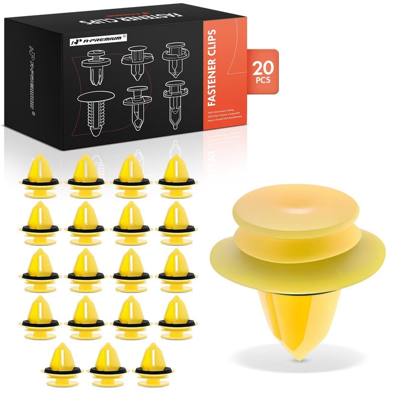 A-Premium 20 PCS Door Garnish Moulding Retainer Clip with Sealer ...
