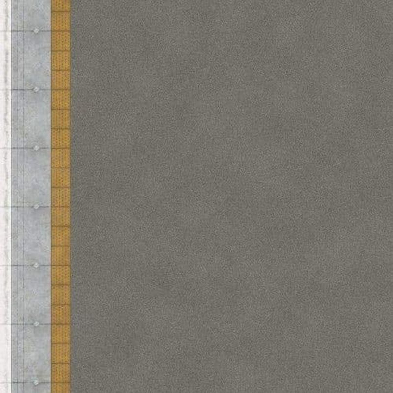 Scale Model Scenery TX205-OO Weathered Black Asphalt Platform Texture ...