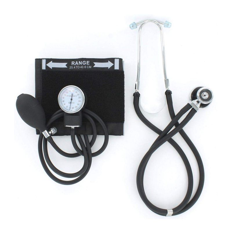 Timesco Emerald Sphygmo & Sprague Stethoscope Set, Black - Online ...