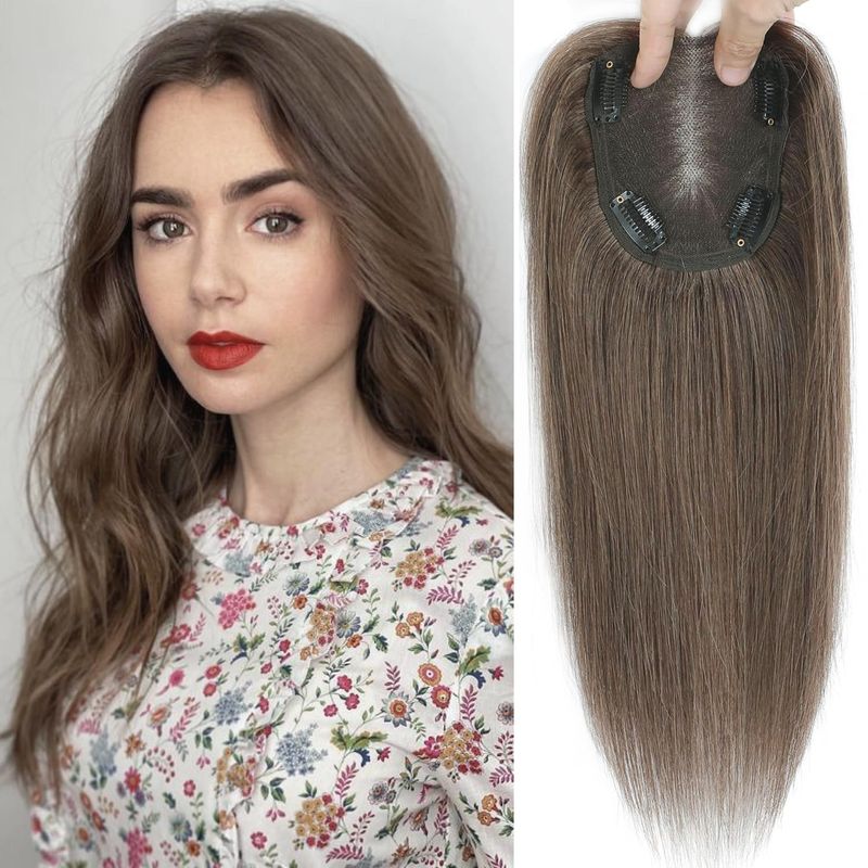 Hair Toppers for Thinning Hair Women Real Hair, Hair Topper for Women ...
