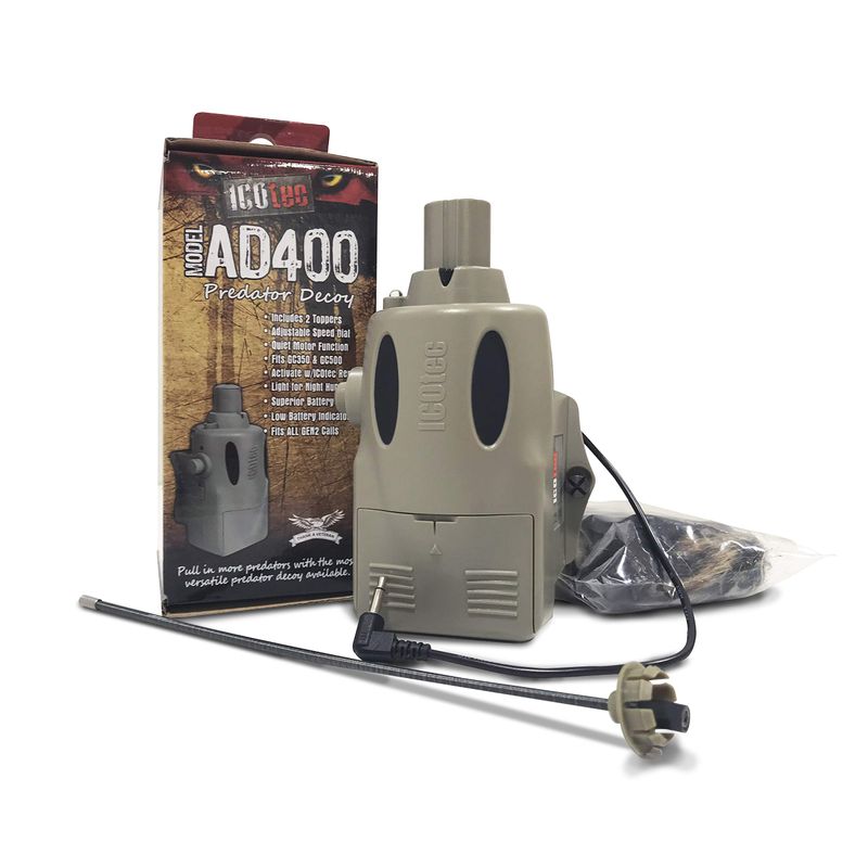 Icotec AD400 Electronic Predator Decoy – Lightweight, Compact, and ...