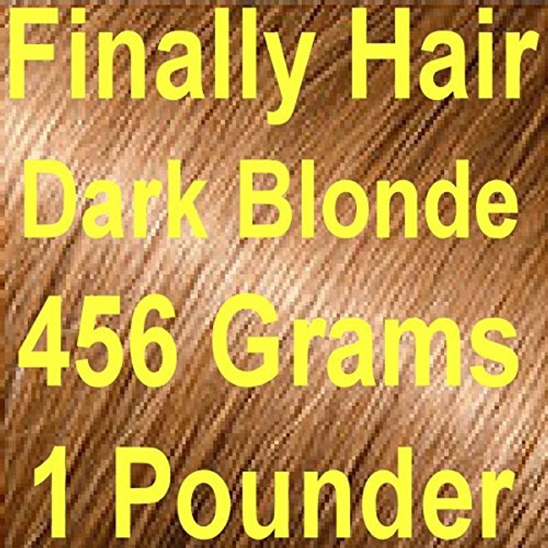 DARK BLONDE Finally Hair Hair Fiber Refill 456 Grams Full Pounder For ...