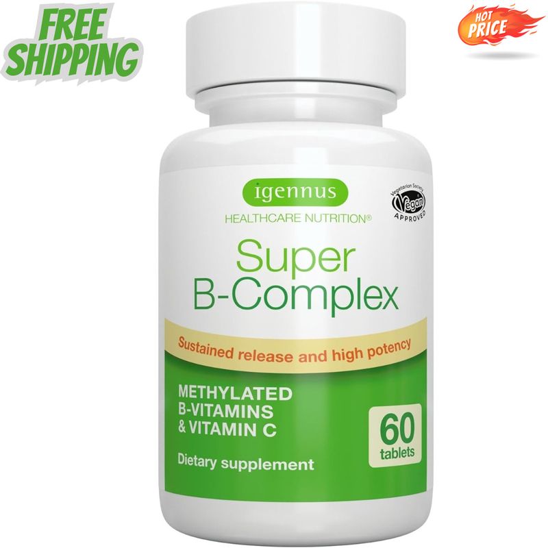 Super B-Complex – Methylated Sustained Release B Complex & Vit C ...