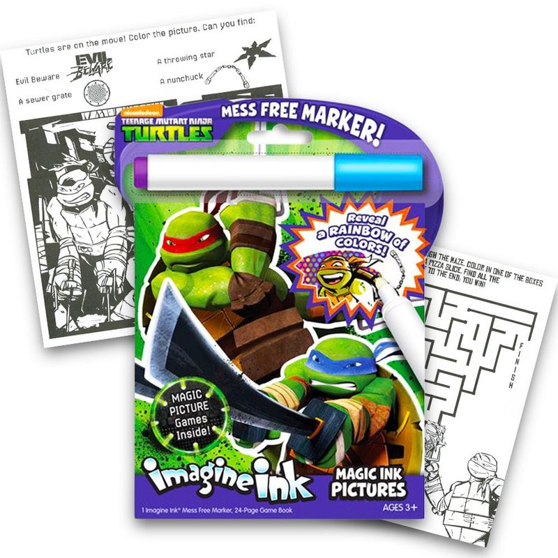 Teenage Mutant Ninja Turtles Imagine Ink Book - Online Marketplace ...