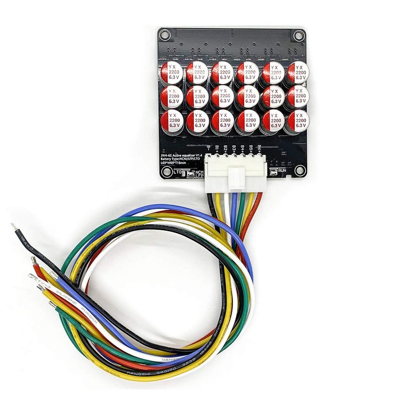 4S 5S 6S 5A Capacitor Active Equalizer Balancer LiFePO4 LFP Lithium Li-ion Lipo/Titanate LTO ...