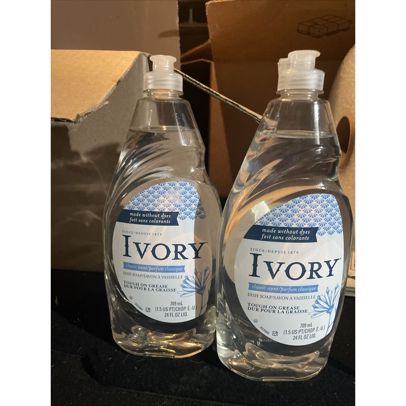 Ivory Ultra Classic Scent Dishwashing Liquid, 24-Ounce - 2 Pack ...