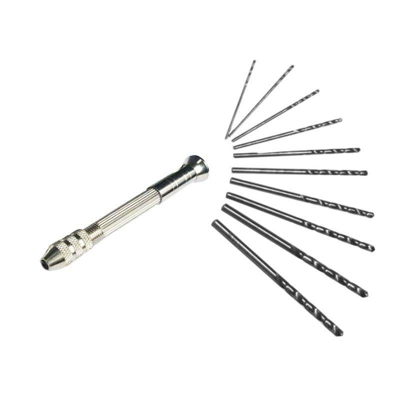 Pin Vise Precision Drilling Resin Drill Hand Drill Craft Tool DIY ...
