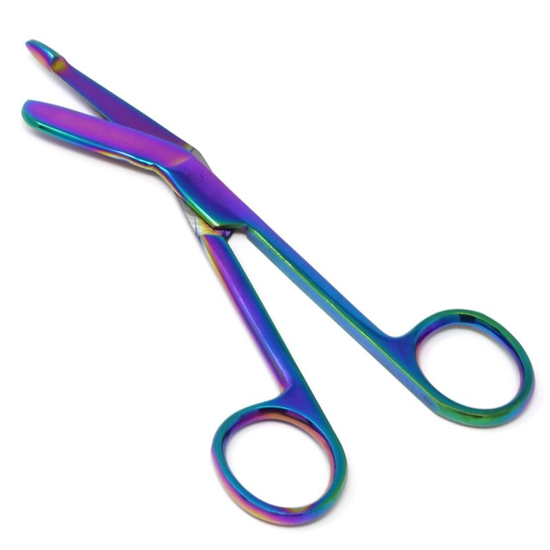 Lister Bandage Scissors 5.5" Multi Titanium Color Rainbow Surgical ...