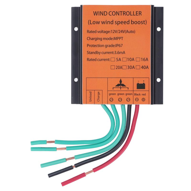 Wind Turbine Charging Controller, Auto Match MPPT Mini Wind Turbine ...