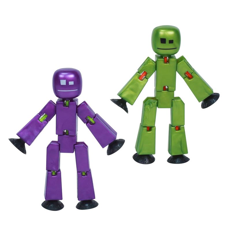 Zing StikBot Dual Pack - Includes 2 StikBots - Collectible Action ...