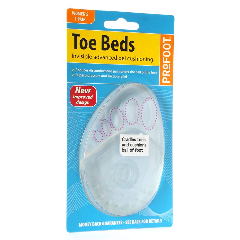 Profoot Toe Beds - Toe & Ball Of Foot Cushions for women - Ball of foot ...