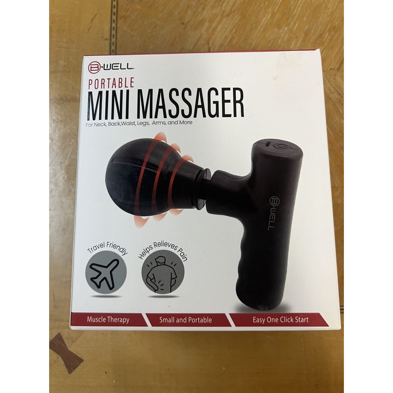 New B-WELL PORTABLE MINI MASSAGER New - Online Marketplace - EveryMarket