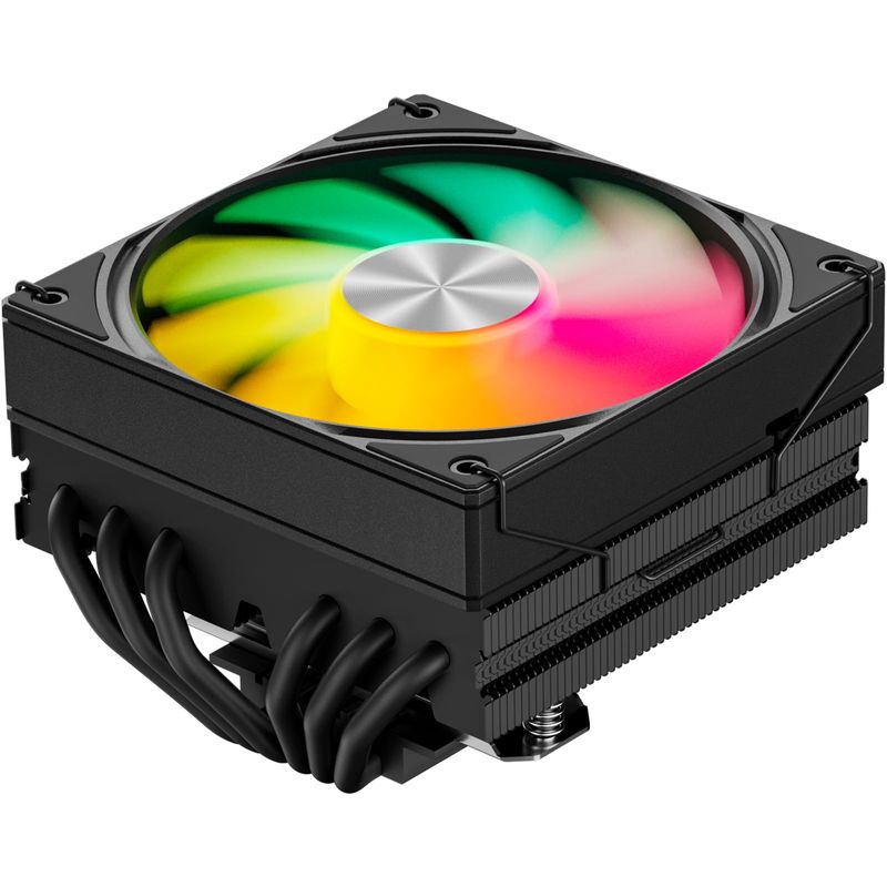 Novonest CPU Cooler, Equipped with PMW Fan, ARGB CPU Fan, 6 Heat Pipes ...
