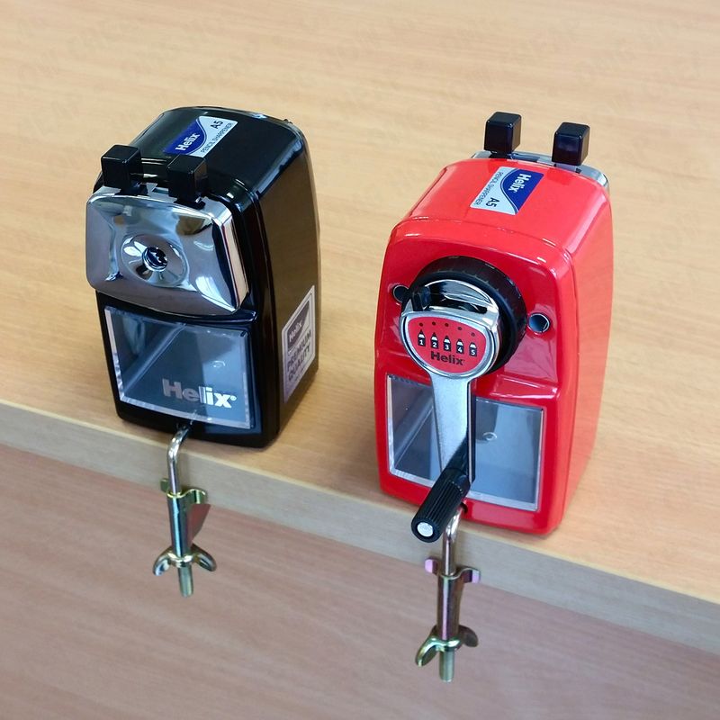 Helix Metal Desktop Pencil Sharpener - Black Body - Online Marketplace ...