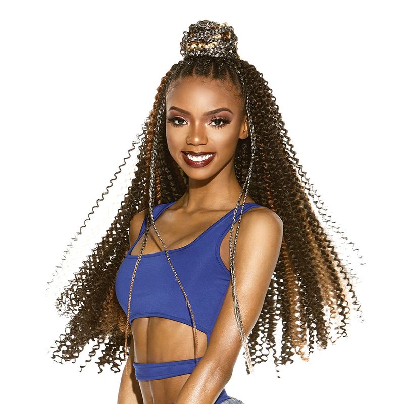 Sensationnel Ruwa Water Wave braiding hair -24 inch water repellent ...