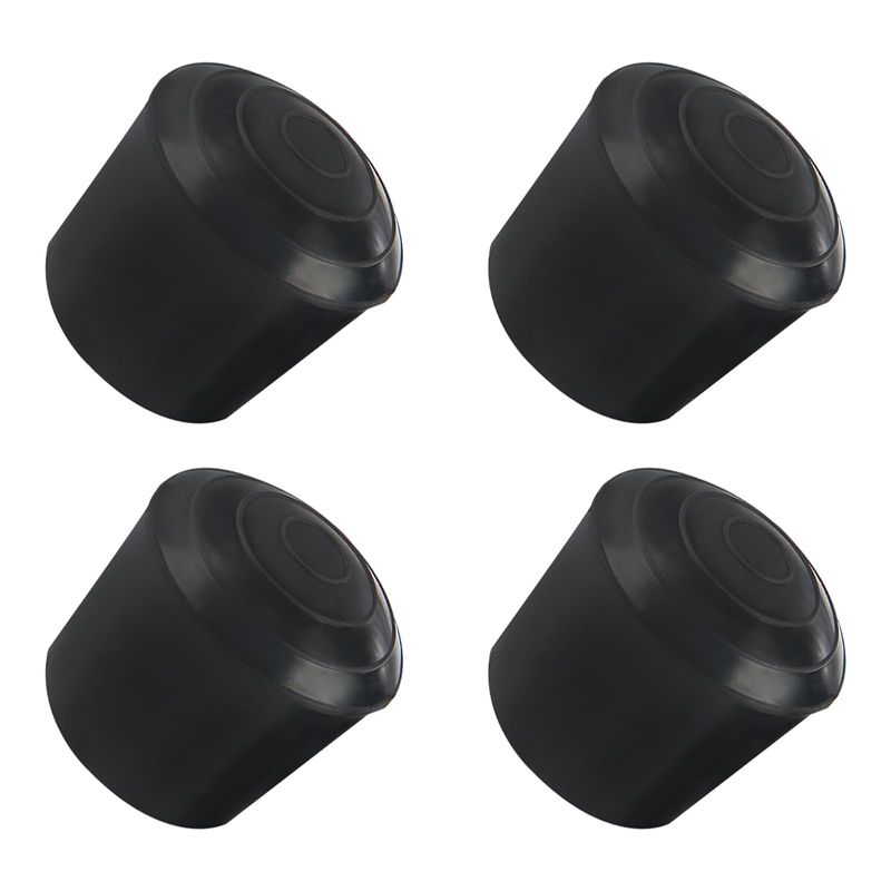 METALLIXITY Chair Leg Cap 19mm Inner Diameter 4pcs Round Rubber Chair ...