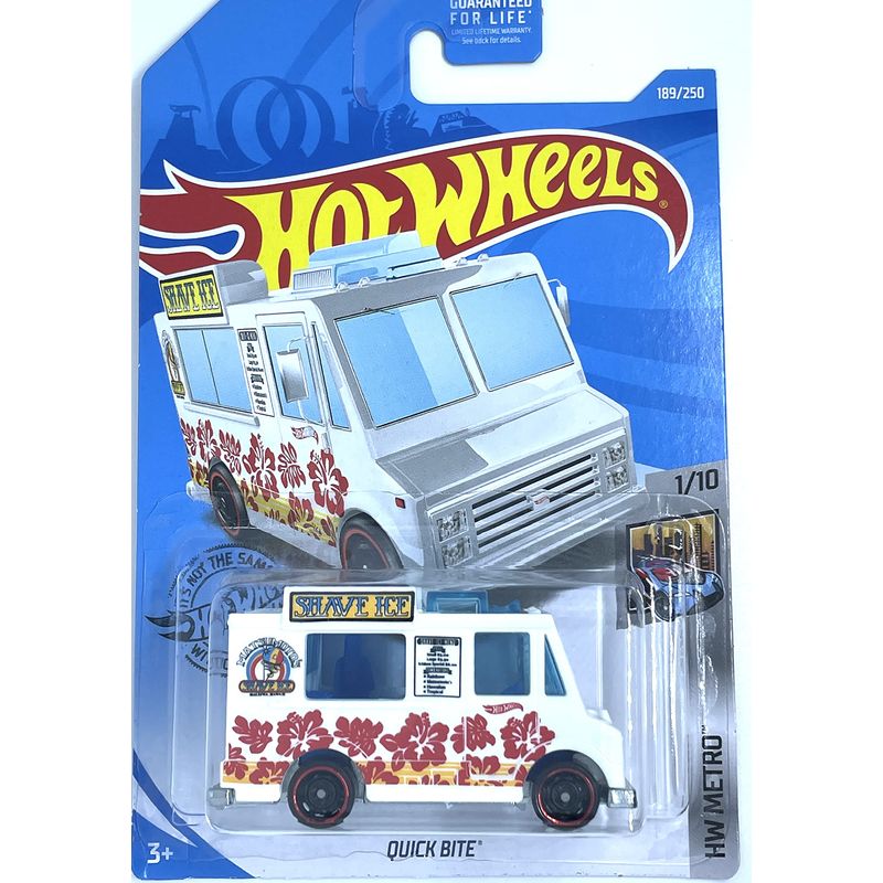 Hot Wheels - Quick Bite - HW Metro 1/10 [White] - #189/250 - Online Marketplace - EveryMarket