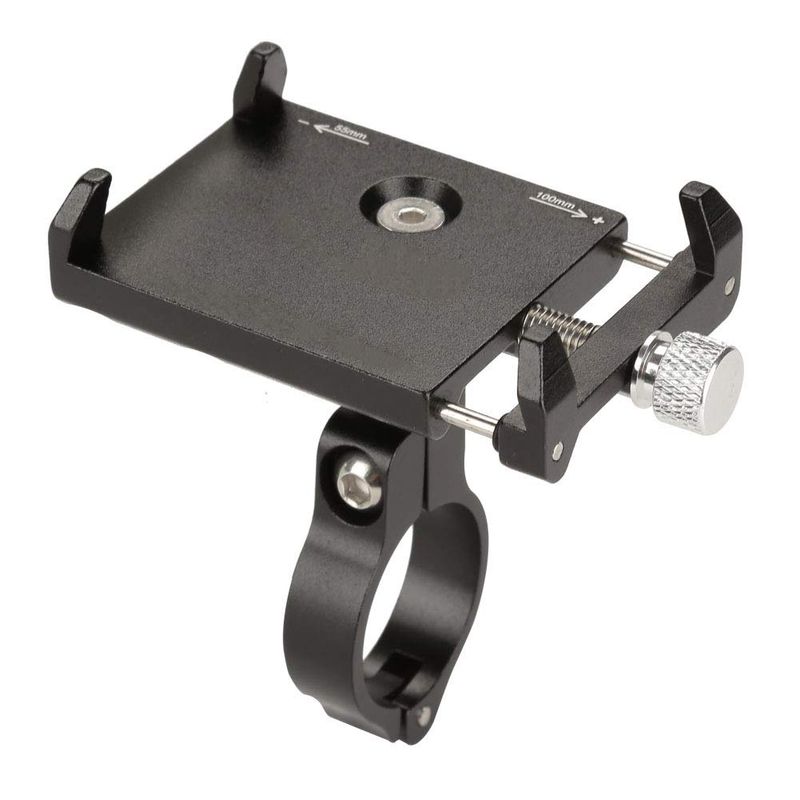 Bicycle & Motorcycle Phone Mount, Aluminum Bike Phone Holder Mount ...