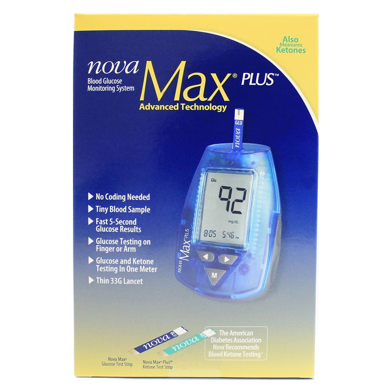Nova Max Plus Glucose Meter - Online Marketplace - EveryMarket