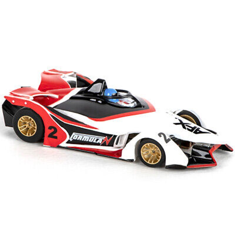 AFX 22015 Mega G+ 2022 Formula N Black / Red / White HO Slot Car ...
