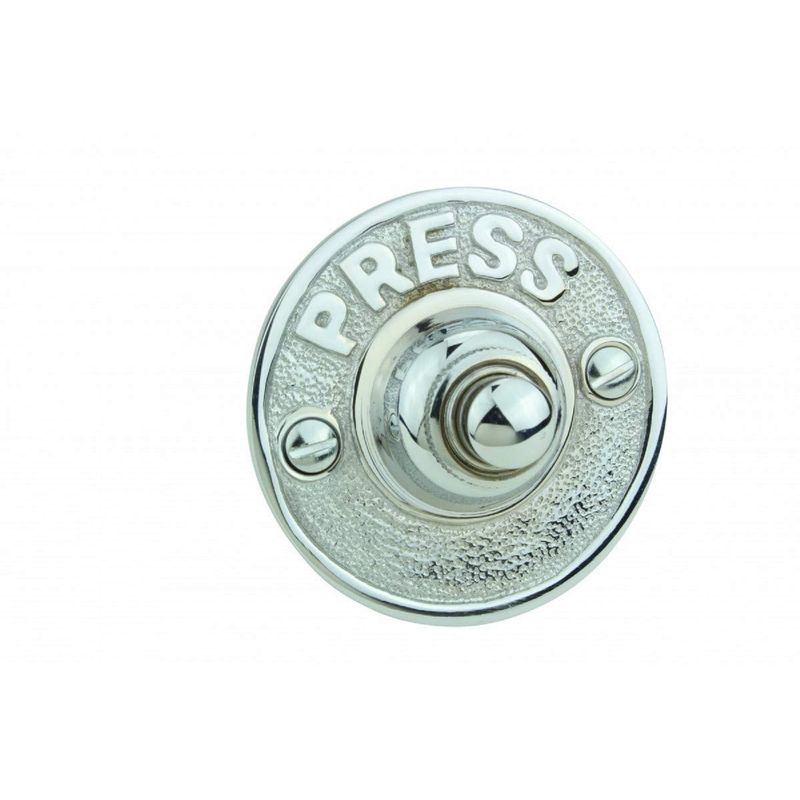Renovators Supply Manufacturing Doorbell Button 2.5 in. Diameter Round ...
