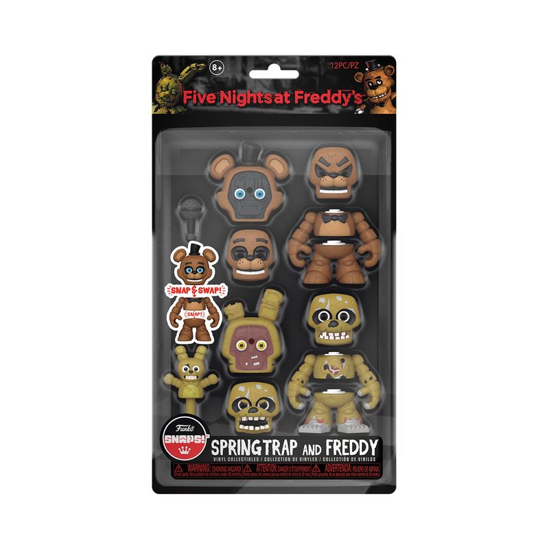 Funko Snaps!: Five Nights at Freddy's - Freddy and Springtrap, 2 Pack ...
