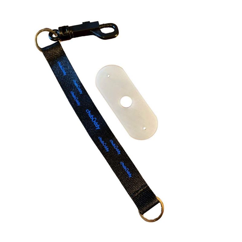 CHU-BUDDY Chewy Holder- Black Tether and Natural Strap - Online ...