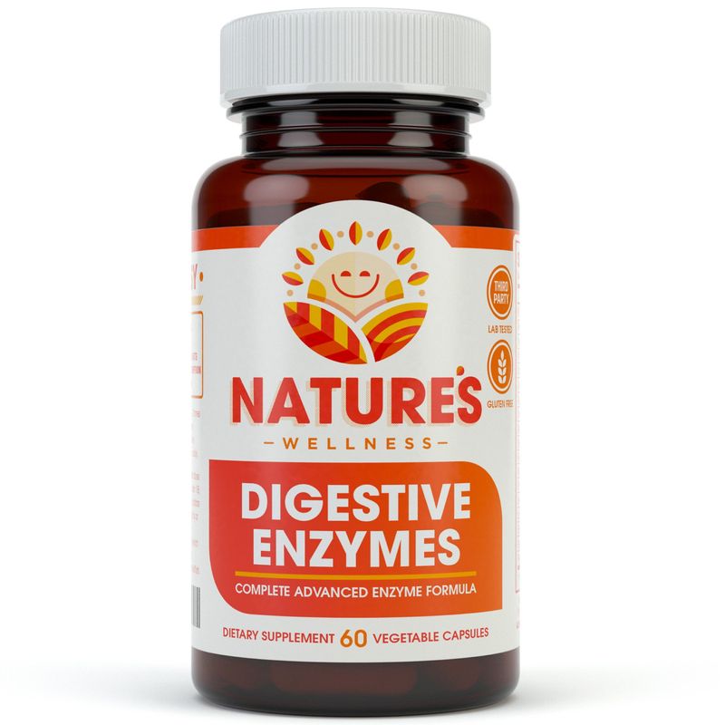 Digestive Enzymes Complete - Advanced Multi Enzyme Supplement for ...