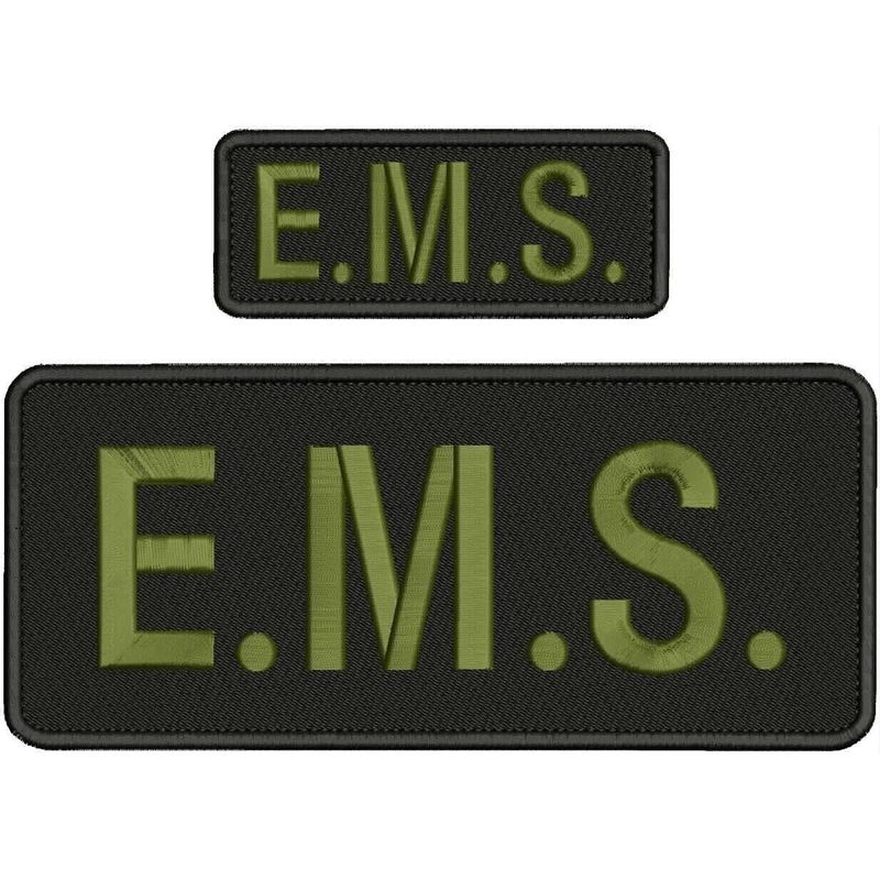 Special Patches for Velcro Patches for Uniform for E.M.S. Embroidery ...