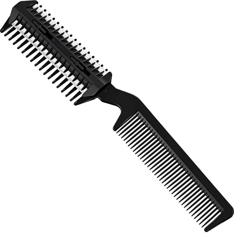 Comb Hair Cutter Double Sided Hair Thinning Comb Hair Cutter Comb ...