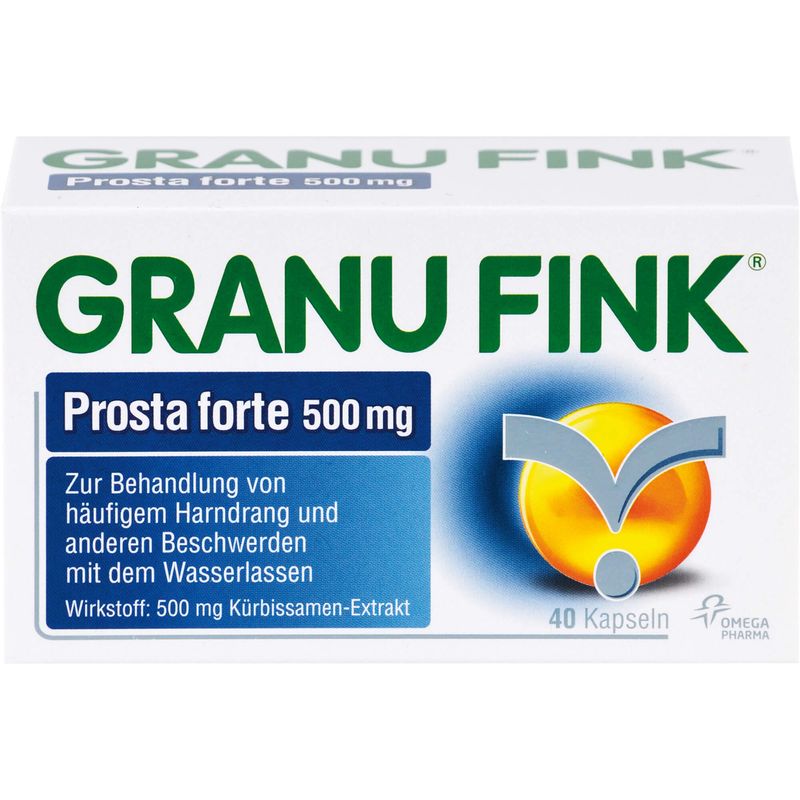 GRANU FINK Prosta forte 500 mg Kapseln, 40 St. Kapseln - Online ...