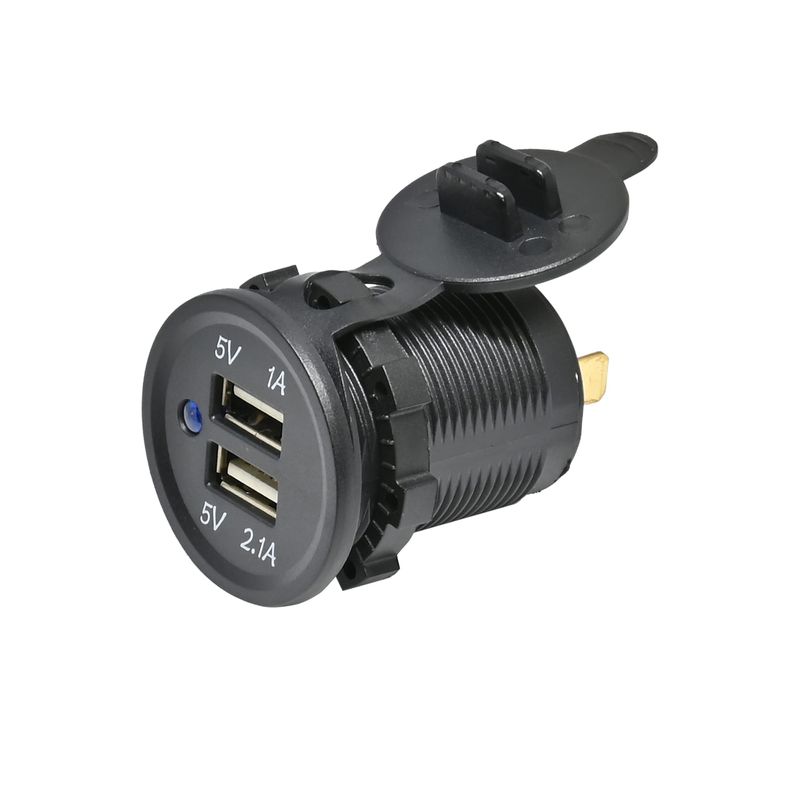 LEAD KS-258A USB Charging Socket for Motorcycles, iMMER Series USB ...