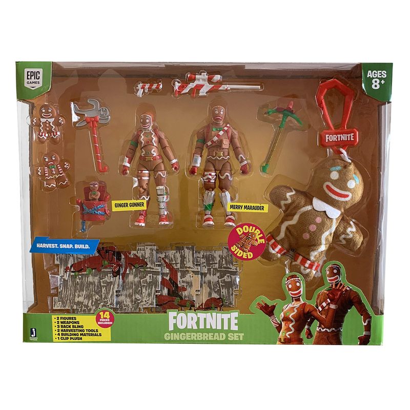 Fortnite Gingerbread Set 2 Figure-Pack - Merry Marauder & Ginger Gunner ...