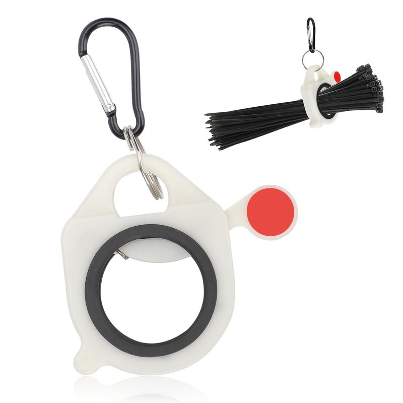 Cable Organizer Zip Tie Mount, Tool Belt Holder Tie Dispenser for 4/8 ...