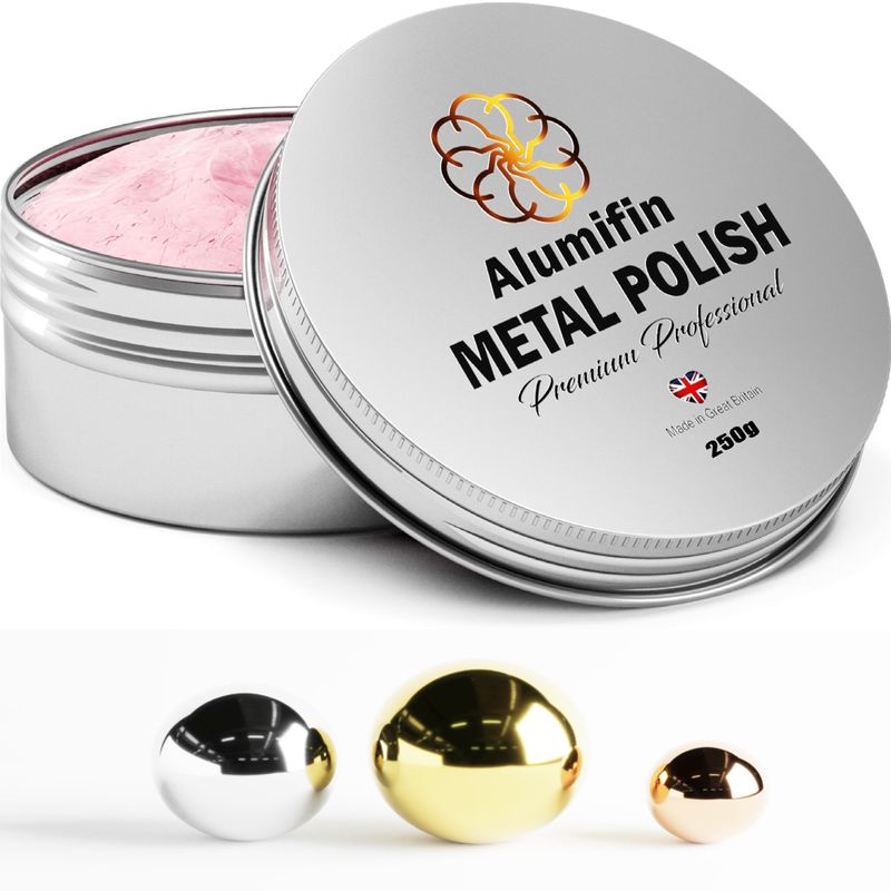 Alumifin Metal Polish - Chrome Cleaner - for Stainless Steel ...