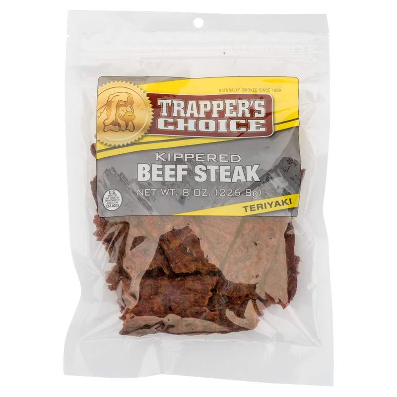 Old Trapper | Trapper’s Choice | Teriyaki Kippered Beef Steak ...