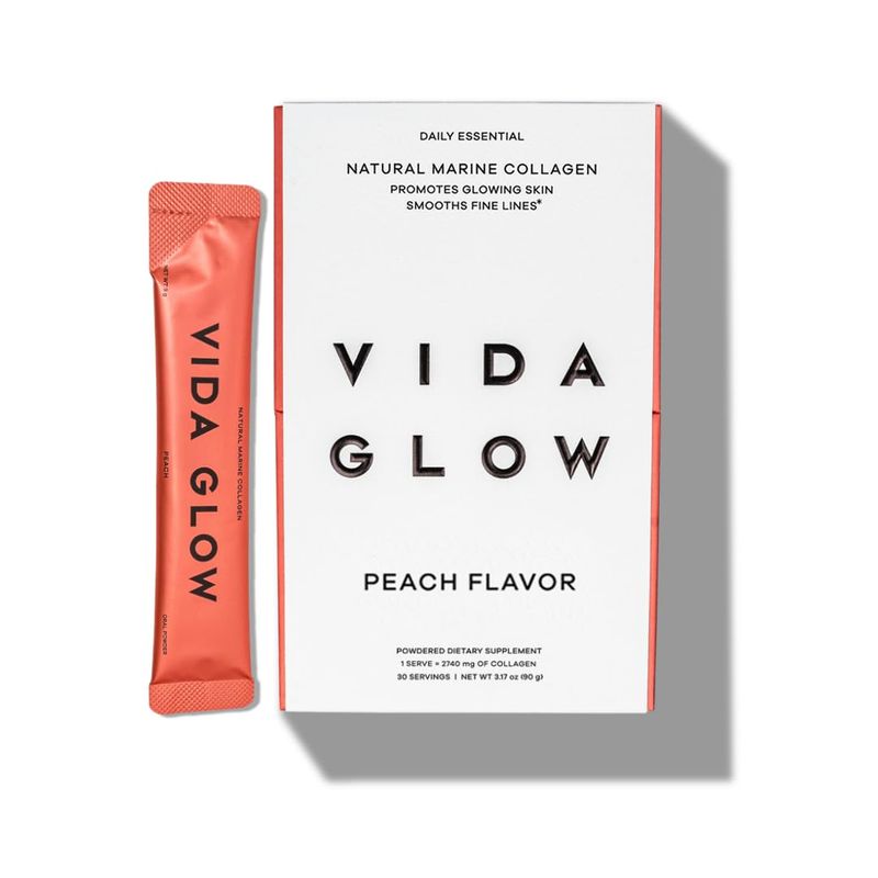 Vida Glow Marine Collagen Powder Sachets Peach - Online Marketplace ...