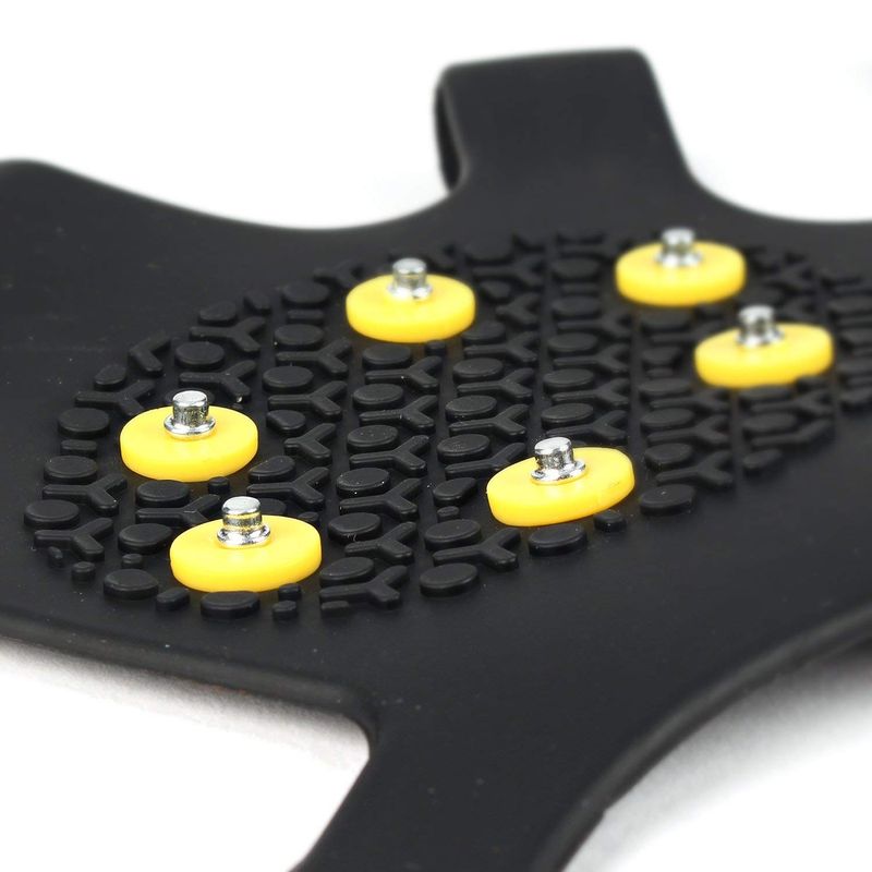 EONPOW Ice Grips, Ice & Snow Grips Cleat Over Shoe/Boot Traction Cleat ...