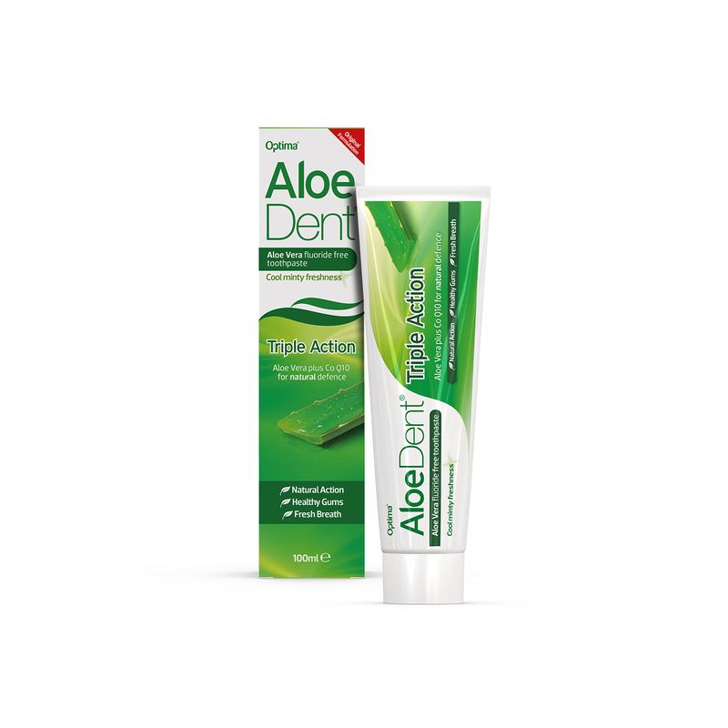 AloeDent Triple Action Toothpaste, 100 ML - Online Marketplace ...