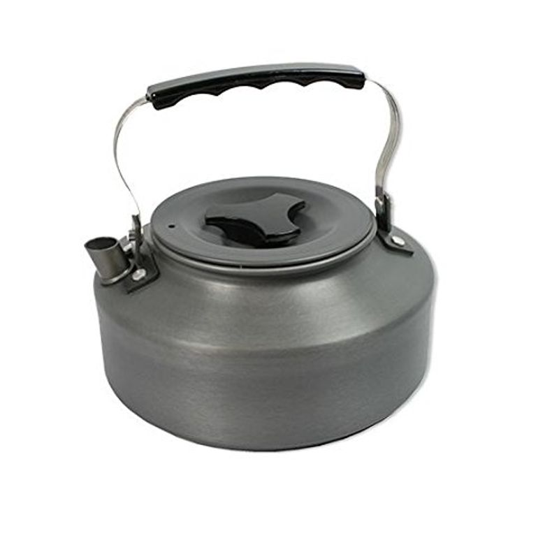NGT FCC-KETTLE-1.1 1.1 Litre Aluminium Kettle Lightweght Folding Handle ...