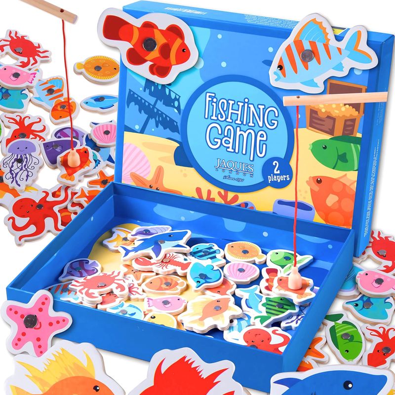 Jaques of London Magnetic Fishing Game For Kids | Educational Game for ...