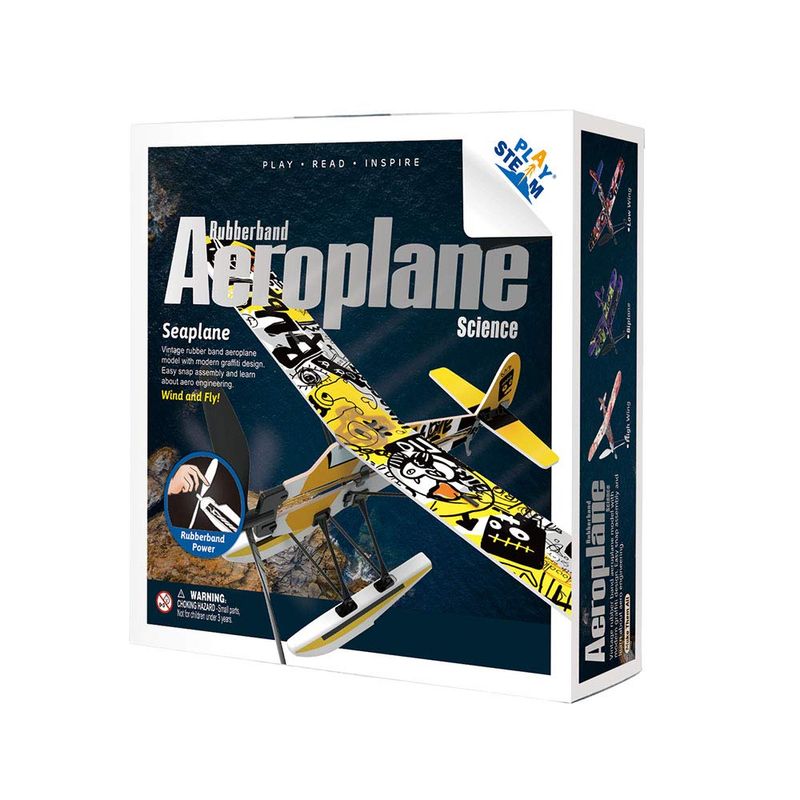 PLAYSTEM Rubber Band Aeroplane Seaplane STEM Kit - Online Marketplace ...