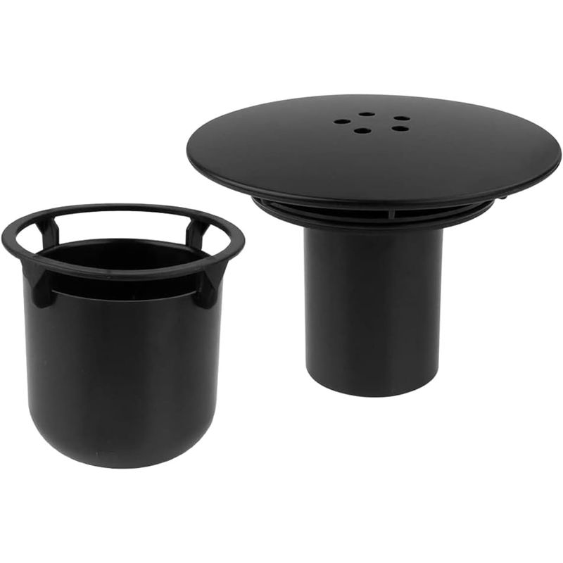 Amazleer Shower Drain Cover, Chrome Shower Plughole Cover, Removable ...