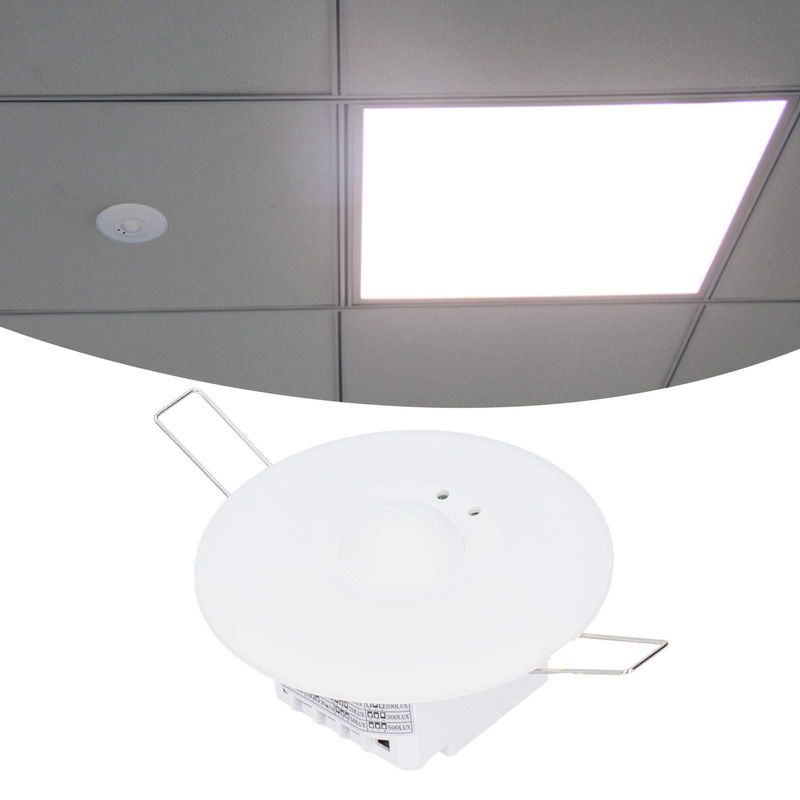 Ceiling Mount Occupancy Sensor, 110‑240V Microwave Motion Detector ...